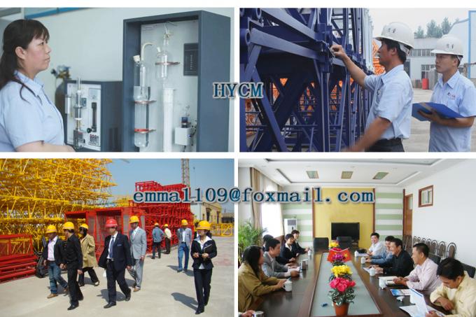 중국 Jinan Avitt International Trade Co., Ltd-HYCM Tower Crane 품질 관리